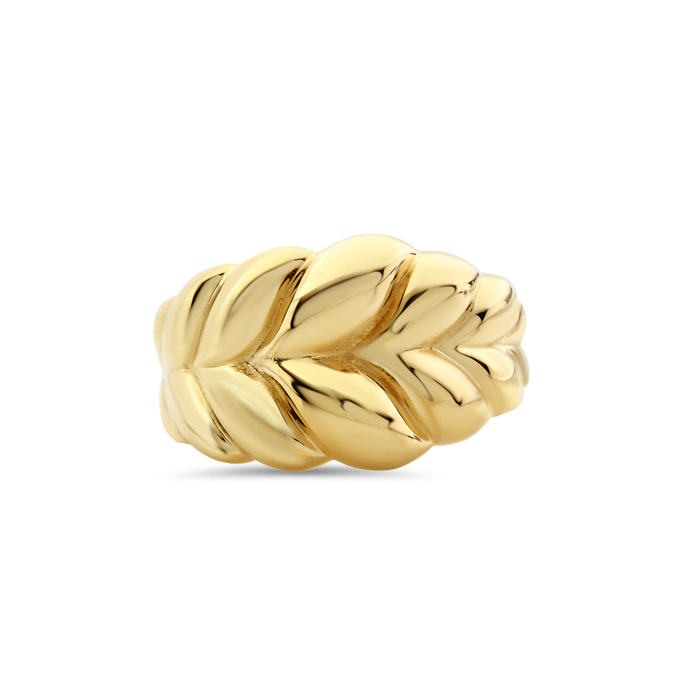 Plait Design Yellow Gold Dress Ring – Watsons Jewellers