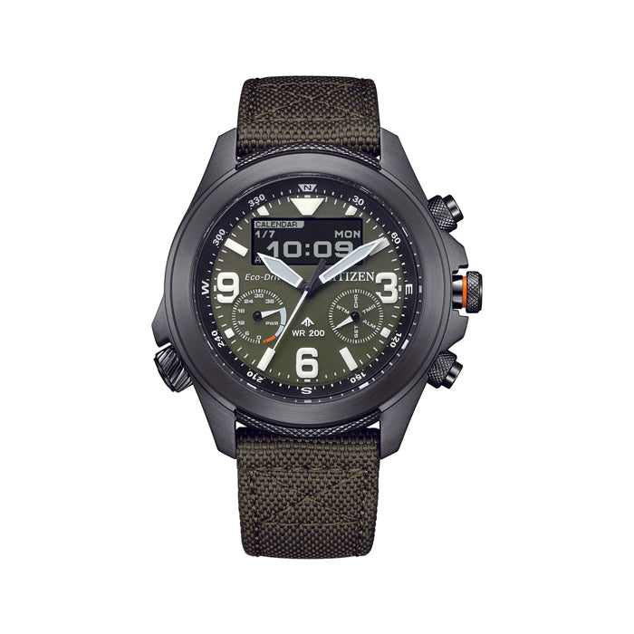 Citizen Promaster Land 35th Anniversary Ana/Digi Watch - JV1005-02W ...