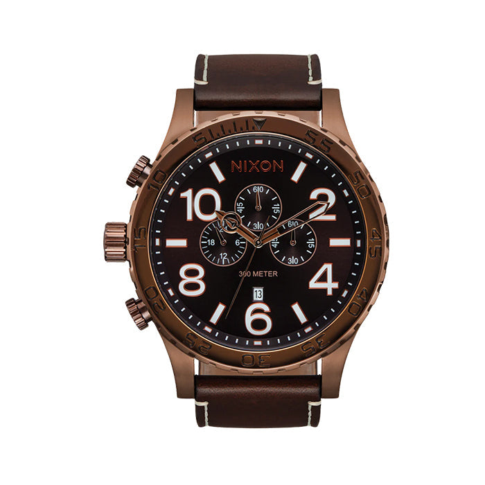 Nixon 51-30 Dark Roast Watch - A1392-5240-00 – Watsons Jewellers