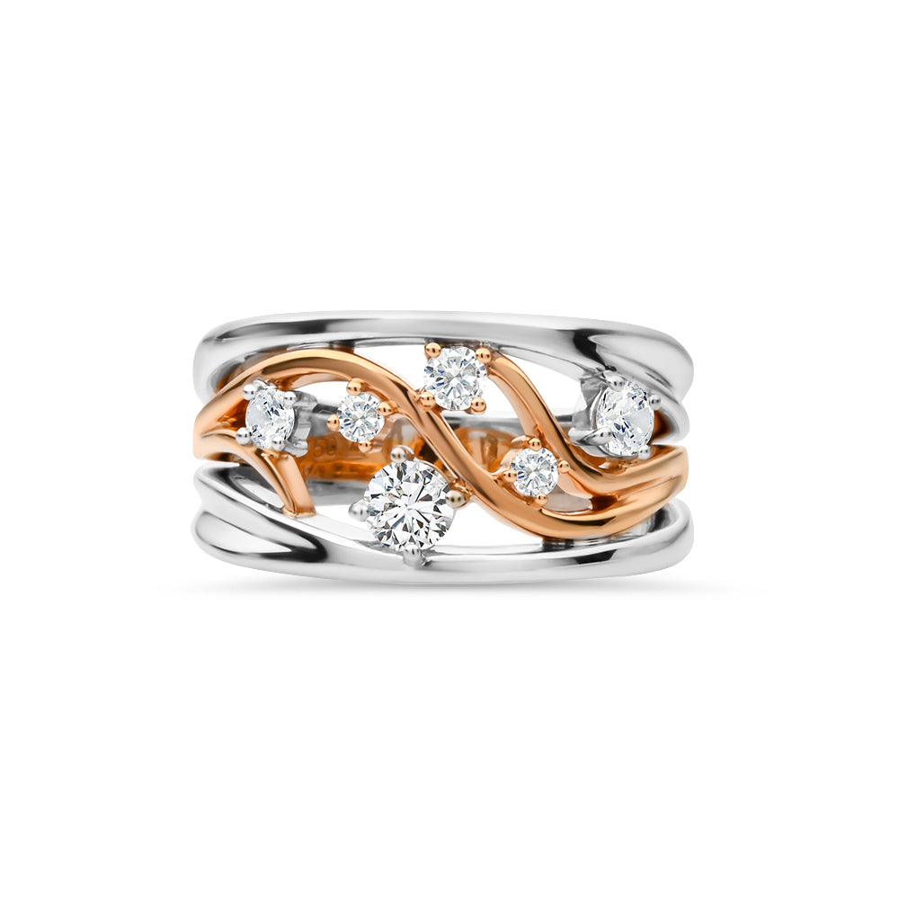 Open Design Diamond Ring – Watsons Jewellers