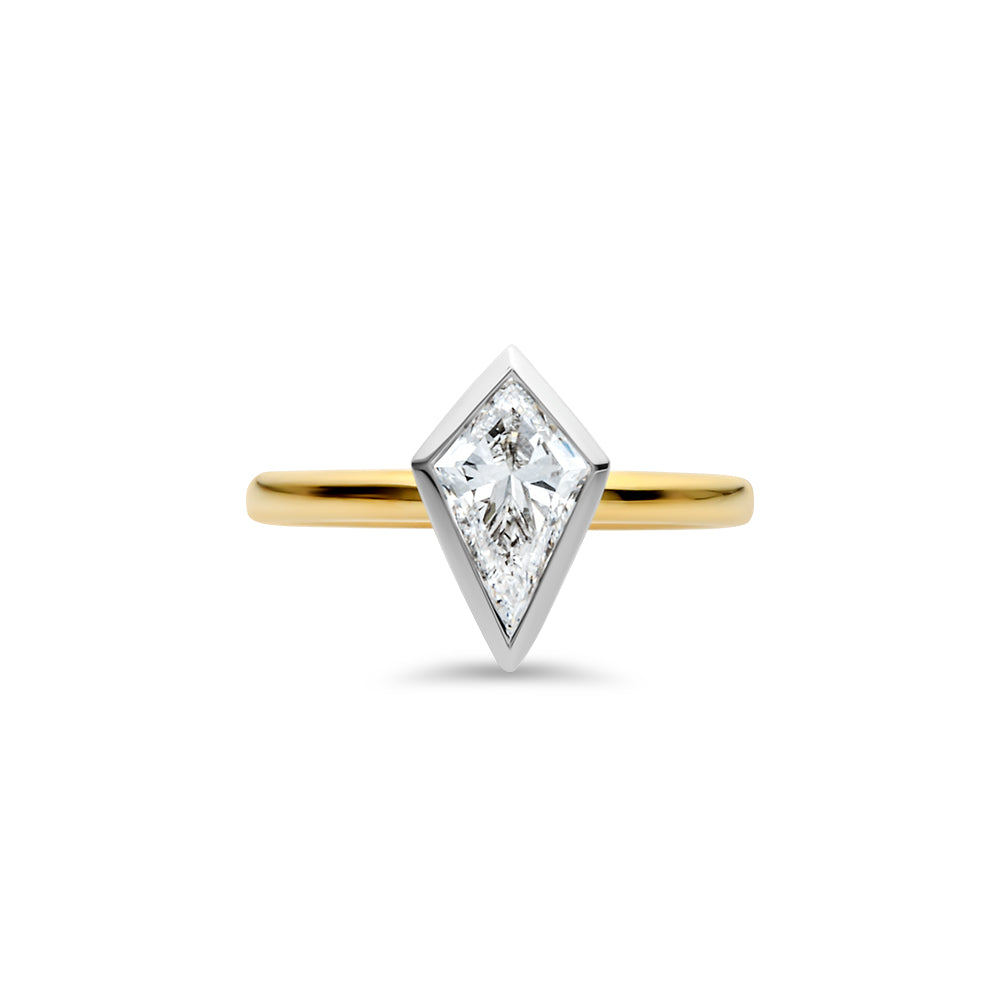 Bezel Set Kite Solitaire Ring – Watsons Jewellers