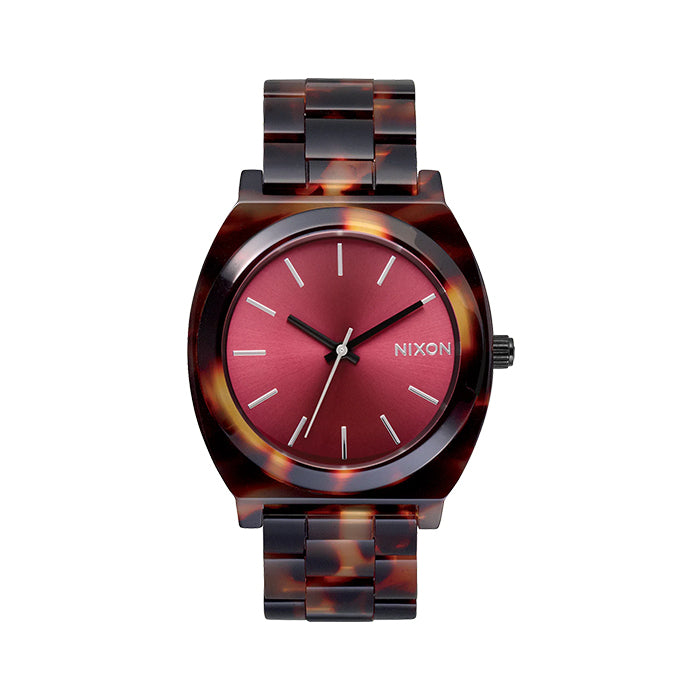 Nixon Time Teller Acetate Tortoise/Oxblood Watch - A327-5344-00 ...